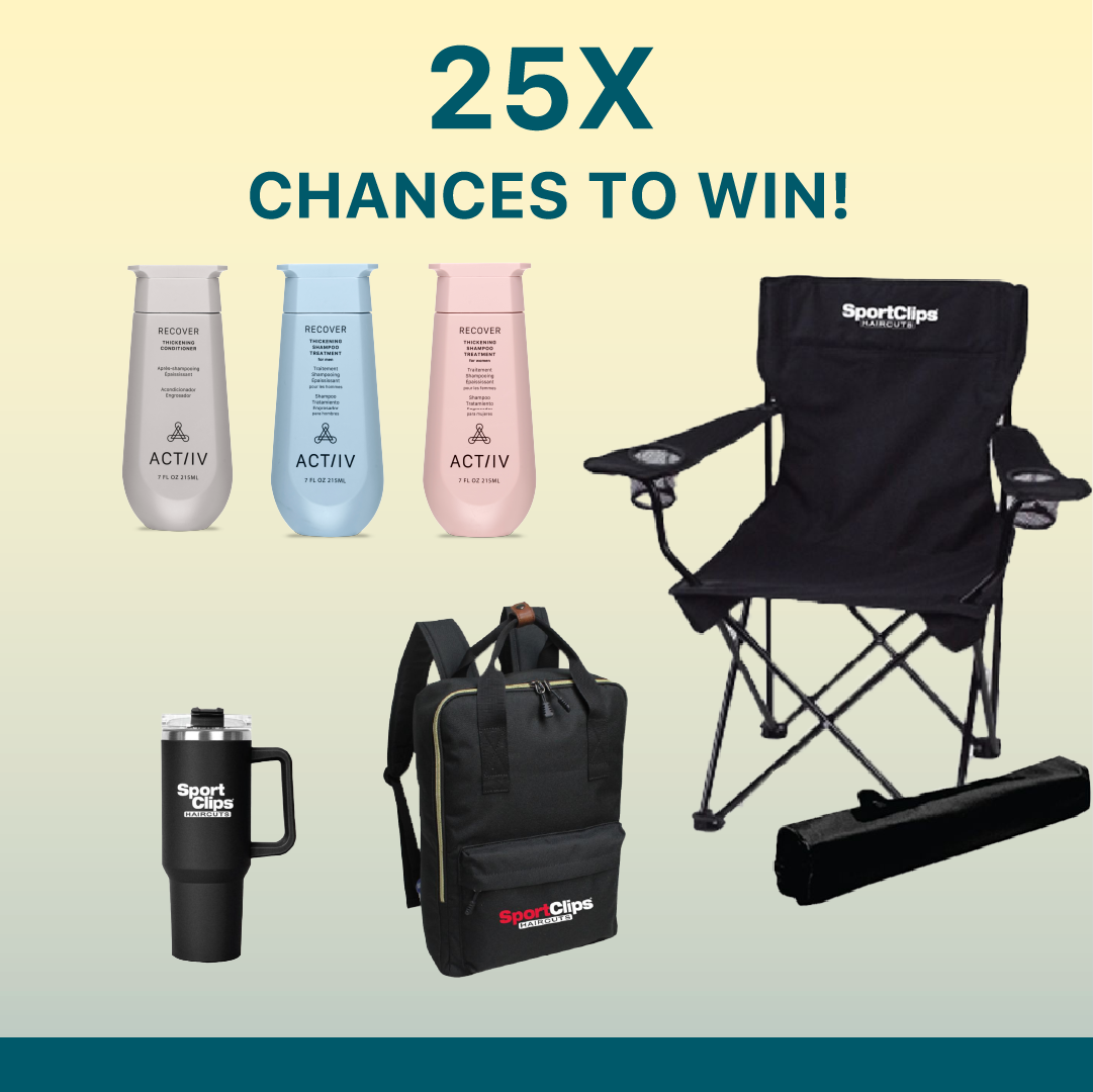 Sports Clips x ACT/IV Giveaway